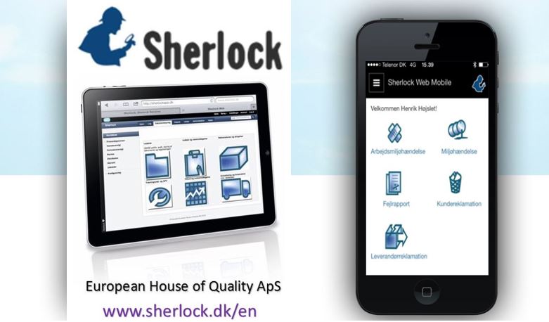 Sherlock Web - Professionelt værktøj til kvalitetsledelse, miljøledelse ...